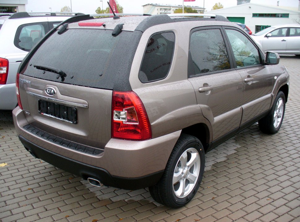 Kia Sportage technical specifications and fuel economy
